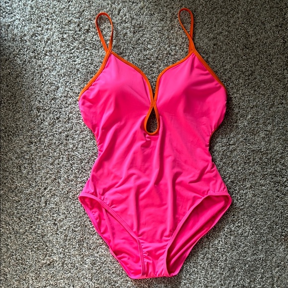 kate spade | Swim | Kate Spade Radiant Pink Swimsuit Xl | Poshmark